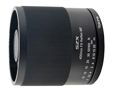 Tokina SZX 400mm f/8 Reflex MF FE Lens - Super Telephoto - Camera Lens Specs